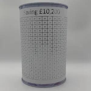 Save 900 in the year 2025 savings tin for those on a lower income, Cash ...