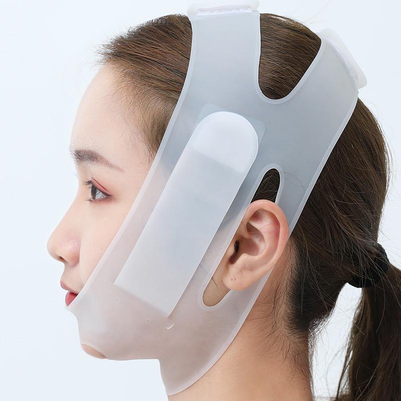 Beauty Face Lift Belt V Face Shaper Slimming Bandage Thin Chin - TikTok ...