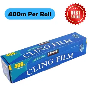 Kirkland Signature Costco All Purpose Cling Film, 400m x 345mm Wide 2 ...