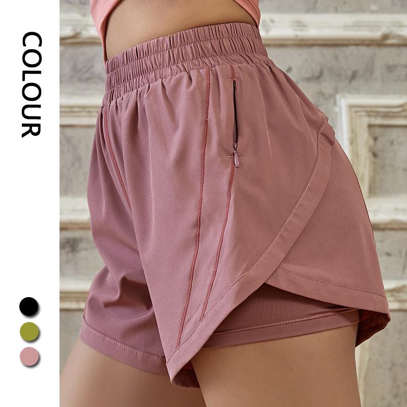 Sports Shorts Women's Running Shorts Summer Workout Shorts Fake ...