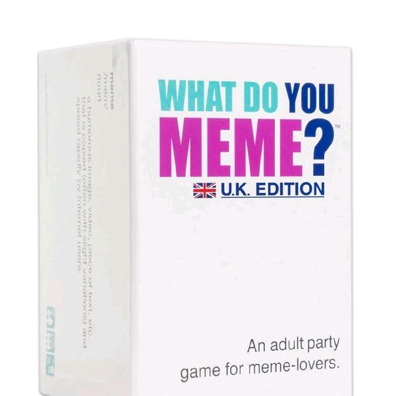 What Do You Meme? U.K. Edition - The Hilarious Adult Party Game for ...