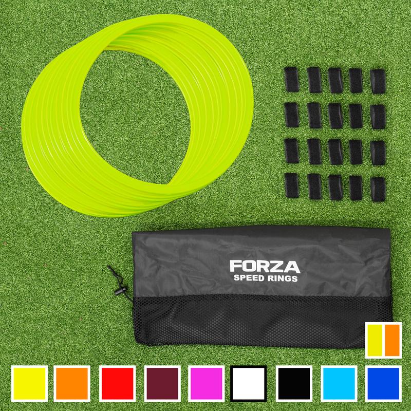 FORZA Agility Rings [12 Pack] - Multi-Sport Speed & Footwork Training ...