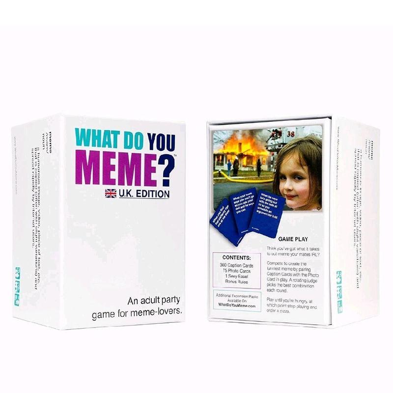 What Do You Meme? U.K. Edition - The Hilarious Adult Party Game for ...