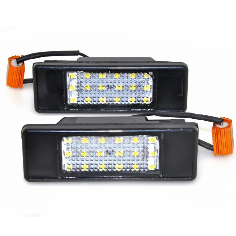 Kit Lampu Plat Lesen Nombor LED Belakang Canbus, 2 Keping, Untuk ...