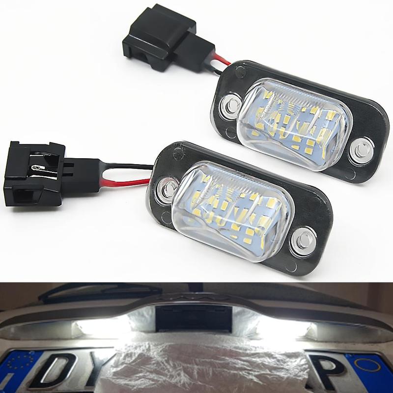 2Pc LED License Number Plate Light For VW Golf Golf MK3 Polo - TikTok ...