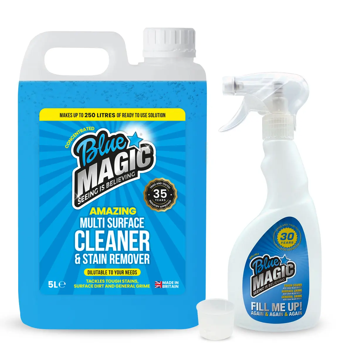 Blue Magic Multi Purpose Cleaning Concentrate & Stain Remover 5L ...