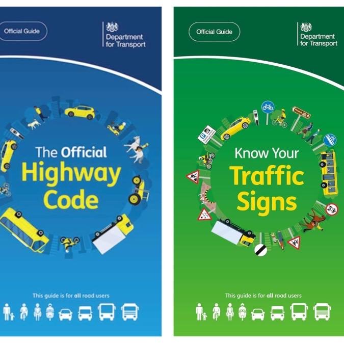 Driving Theory Test books (The Official Highway Code and Traffic Signs ...