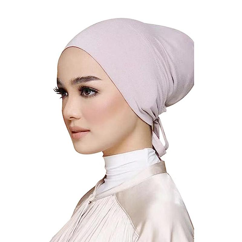 Muslim Inner for Hijab Mercerized Cotton Inner Cap Hijab for Women Soft ...