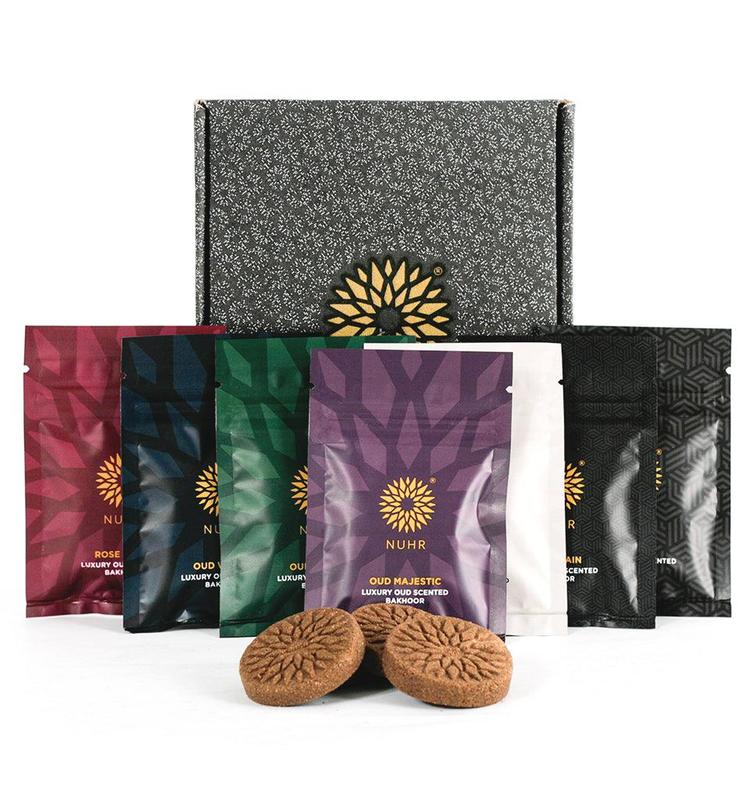 Oud Bakhoor Bricks Selection Pack by NUHR Home (7 Bricks), Oud ...
